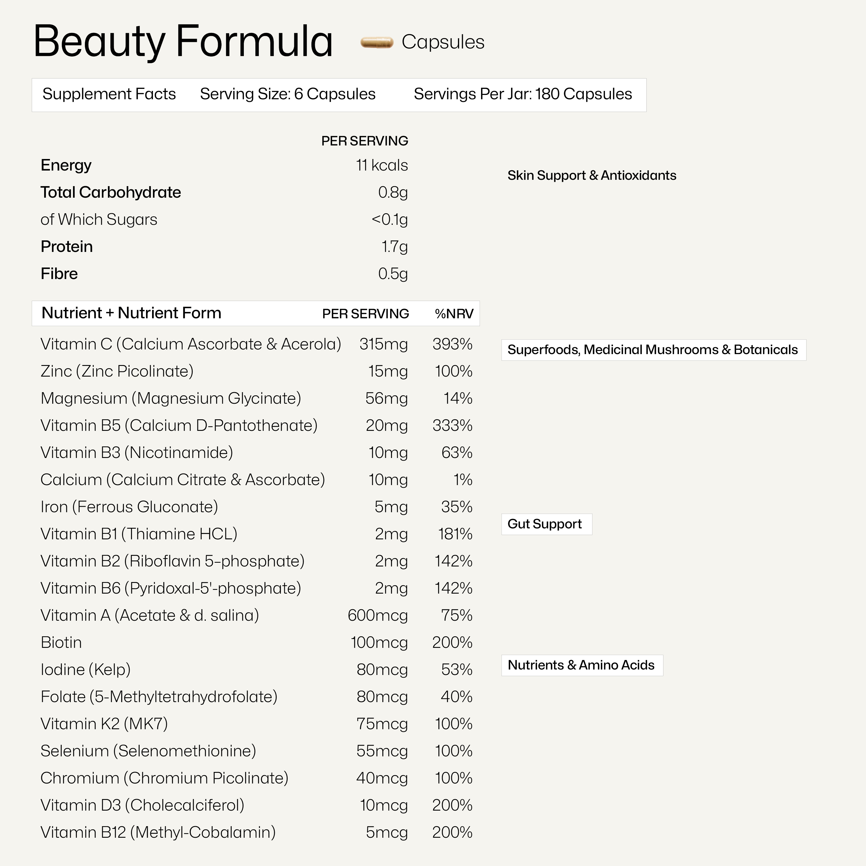 Equi London Beauty Formula Capsules | Shop Holistic Beauty at Skindays